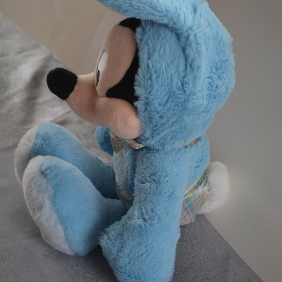 Disney | Accessories | Disney Mickey Mouse Blue Bunny Rabbit Plush Doll ...